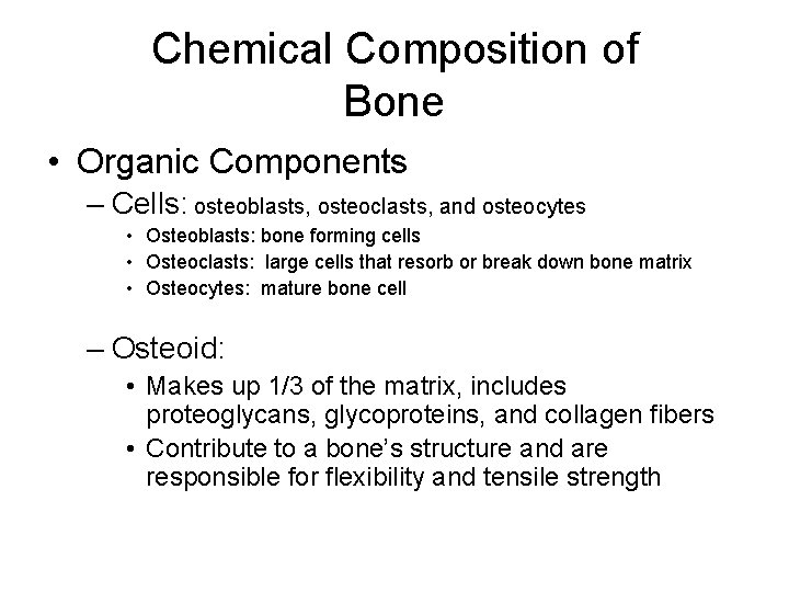 The Skeletal System Three Types of Skeletons 1