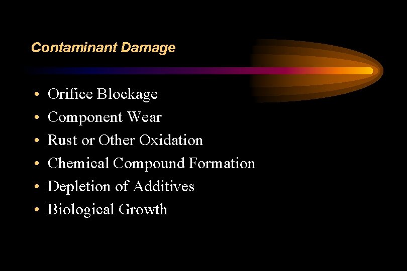 Hydraulic Filtration Technology Topics Contamination Basics ...