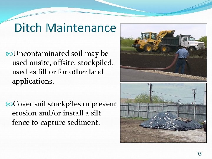 MS 4 Maintenance Streets Drainage Systems Employee Training