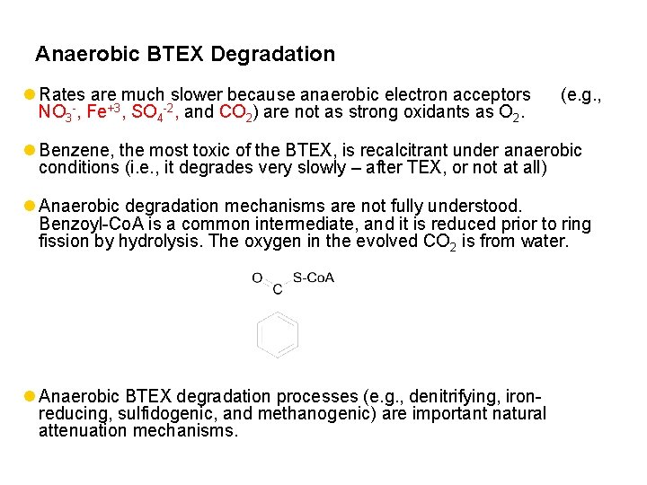 Principles Applications of BTEX Bioremediation Pedro J J
