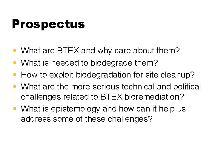 Principles Applications of BTEX Bioremediation Pedro J J