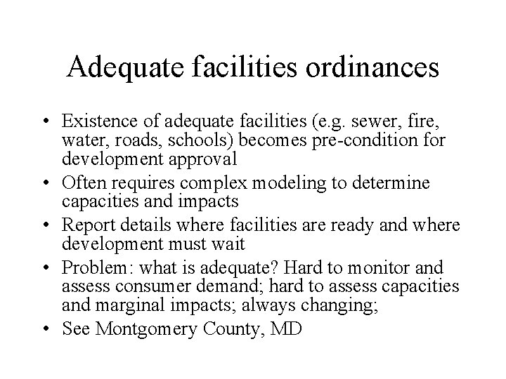 Zoning Adapted from Arthur OSullivan Urban Economics chapters