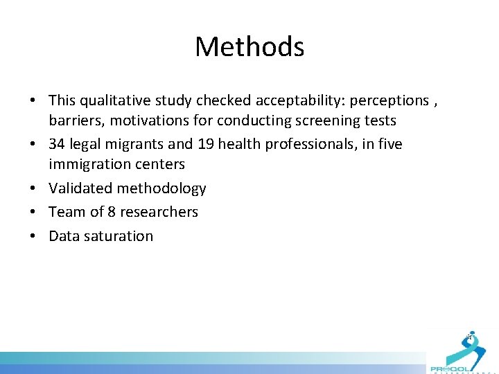 A qualitative study of acceptability of rapid screening
