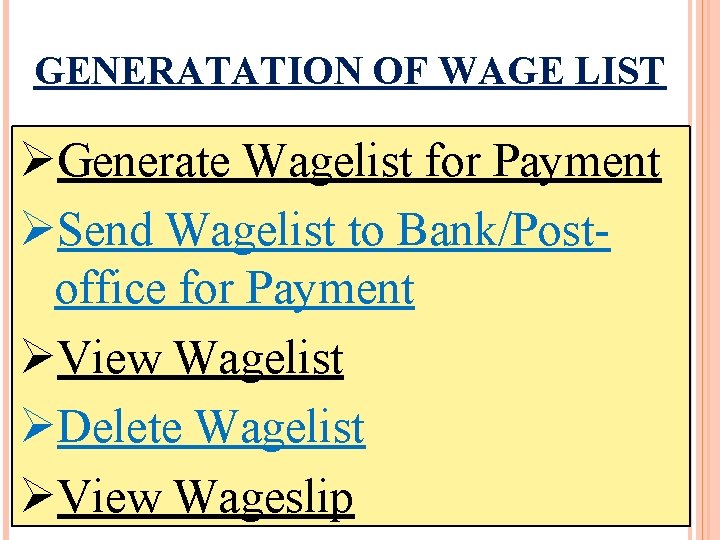 EMUSTER ROLL EMEASUREMENT BOOK WAGE LIST PAY SLIP