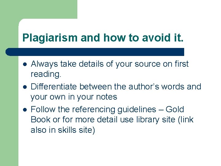 Using evaluating and Referencing Sources Where do I
