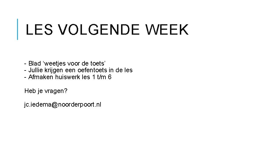 LES 6 COMBINEREN VAN BEWERKINGEN IN BEREKENINGEN Rekenen