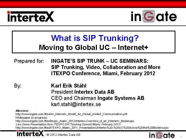 What is SIP Trunking Moving to Global UC