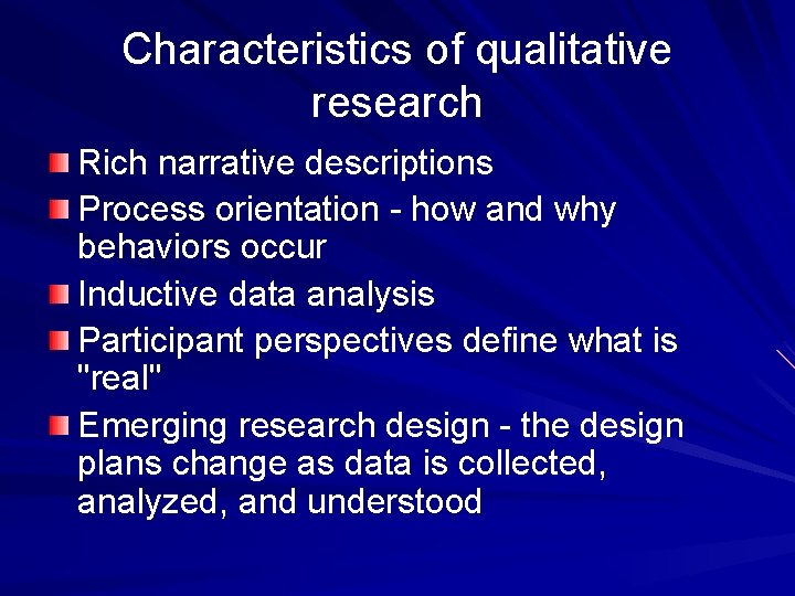 Chapter 11 Qualitative and MixedMethod Research Design EDUC