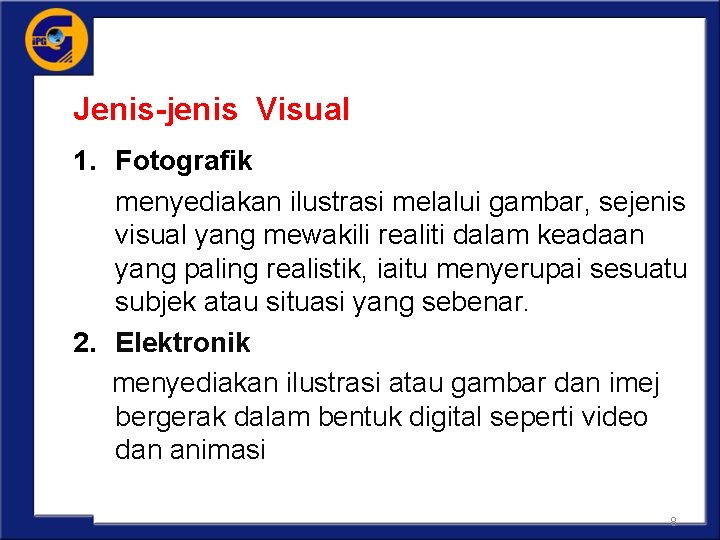 Topik 3 Visual untuk Pengajaran dan Pembelajaran Dr