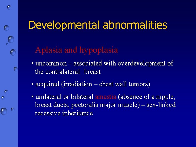 Pathology of the breast normal anatomy physiologic changes