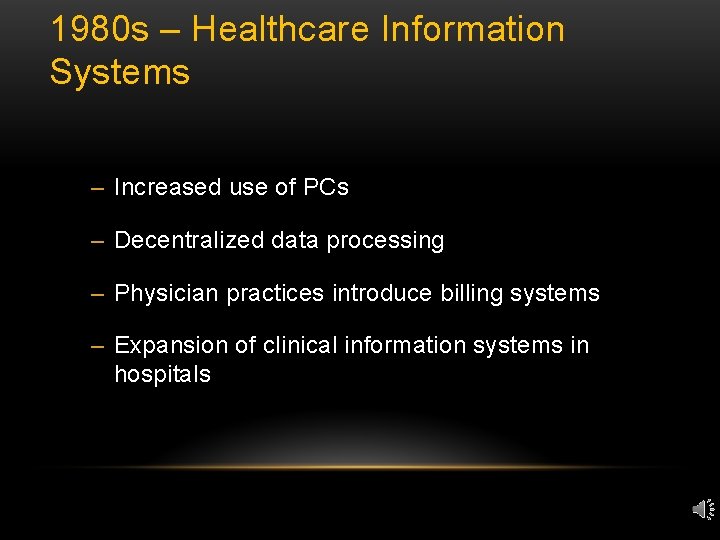 The History and Evolution of Healthcare Information Systems