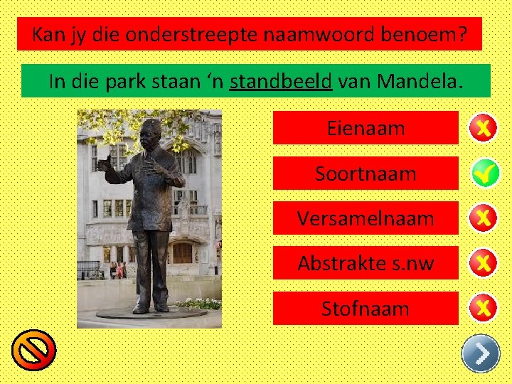 Naamwoorde e m a oortn Abstrakte s nw