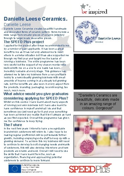 Danielle Leese Ceramics creates beautiful handmade and decorated