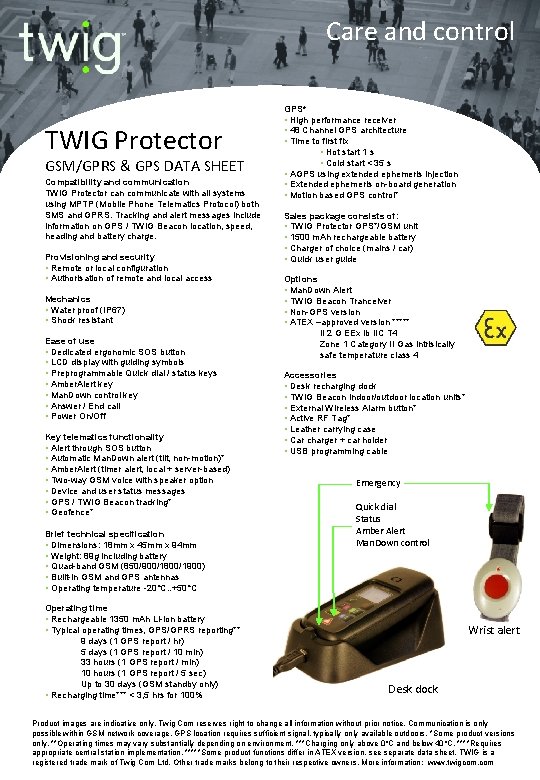 Care and control TWIG Protector The Ultimate Personal