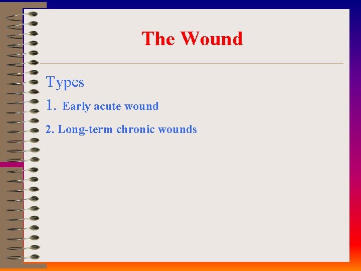 Bacterial Infection of Wound By Dr Humodi A