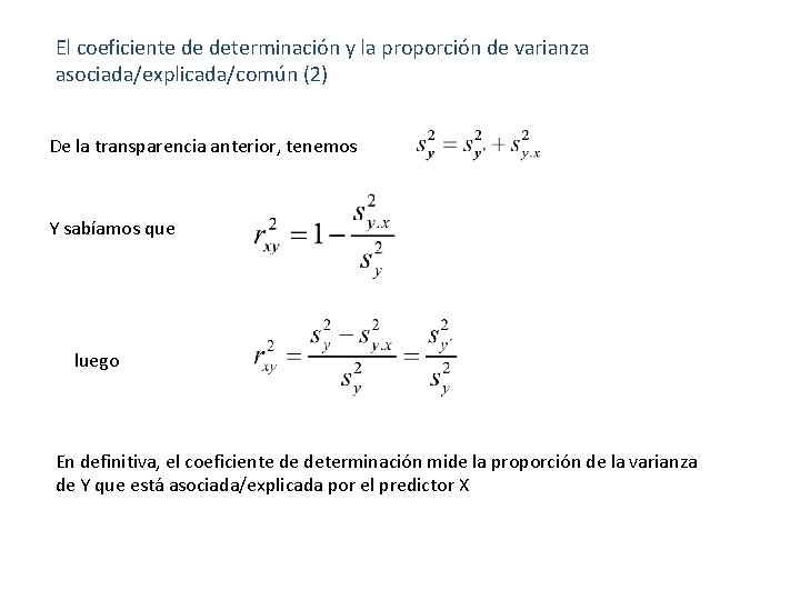 Tema 6 Regresin lineal 1 Introduccin 2 La