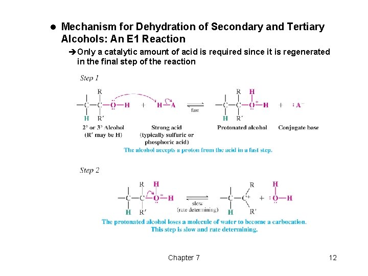 Chapter 7 Alkenes and Alkynes I Properties and