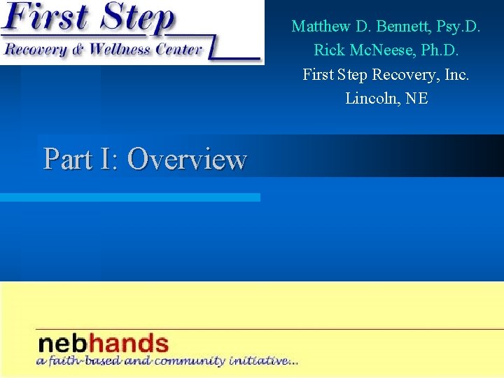 Introduction to Substance Abuse Matthew D Bennett Psy