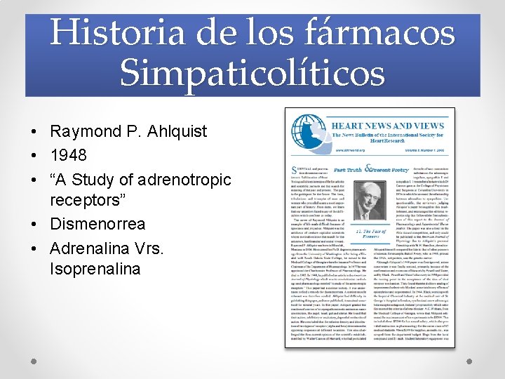 Frmacos Simpaticolticos y Vasodilatadores Grupo Bianca Sandoval Avila