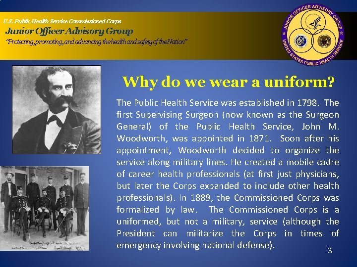 U S Public Health Service Commissioned Corps Junior