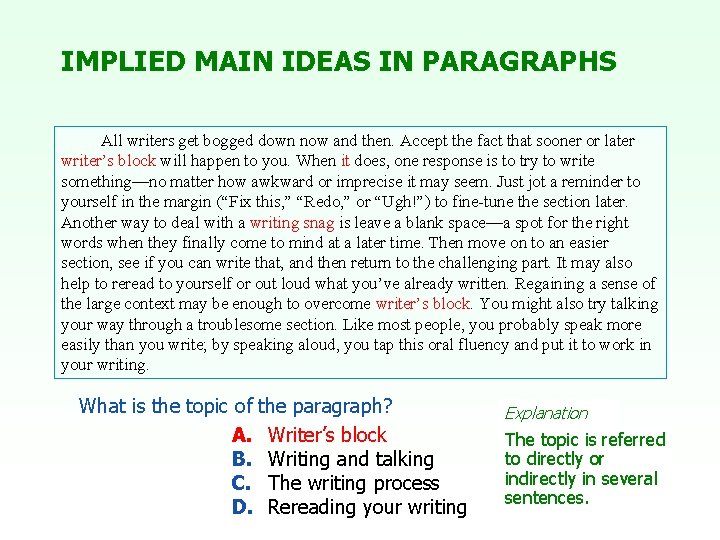 TEN STEPS TO ADVANCING COLLEGE READING SKILLS Fifth