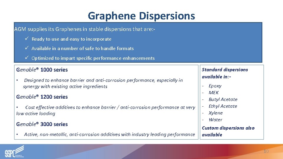 Graphene in Protective Coatings Adrian Potts Lynn Chikosha