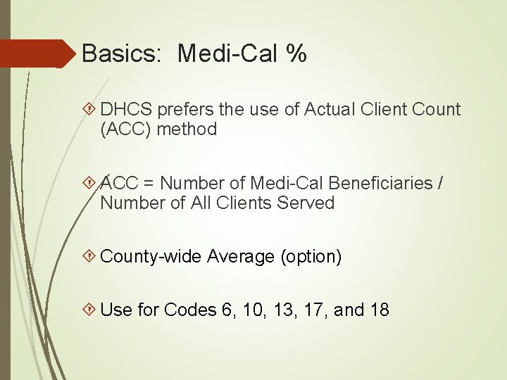 County Based MediCal Administrative Activities CMAA Participation ...