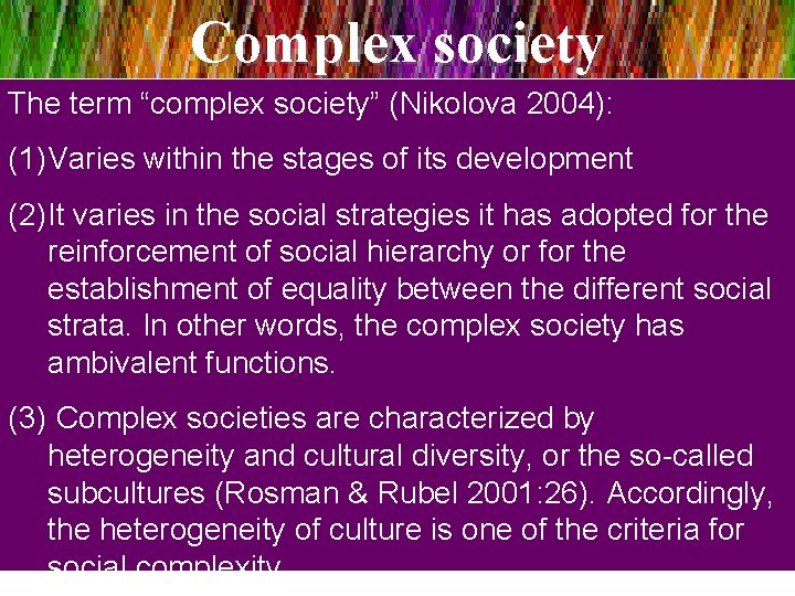 2005 London Neolithic Seminar NEOLITHIZATION OF THE BALKANS