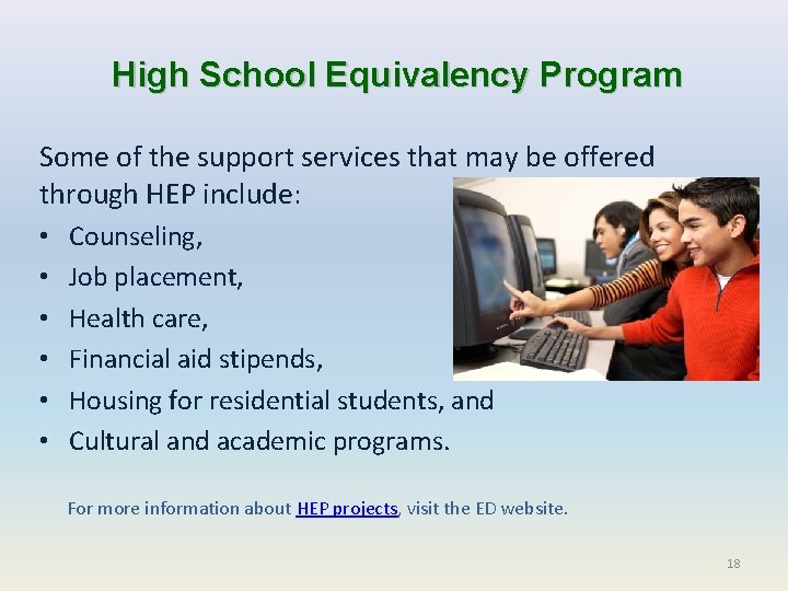 Migrant Education Program New State Directors Orientation Tutorial