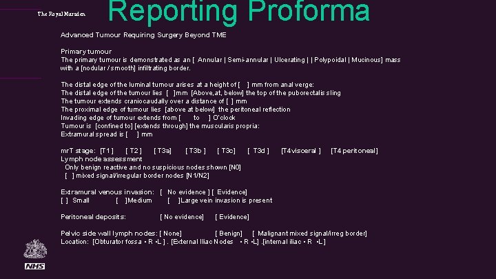 Beyond TME why do an exenteration Gina Brown