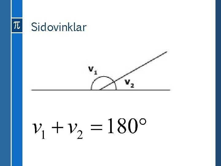 Kap 3 Geometri 1 GENOMGNG 3 1 Vinklar