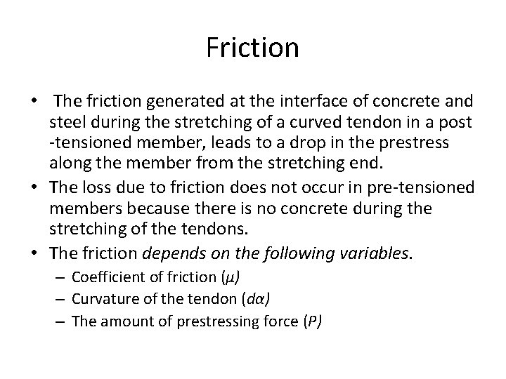 CE 6702 PRESTRESSED CONCRETE STRUCTURES UNITI INTRODUCTION THEORY