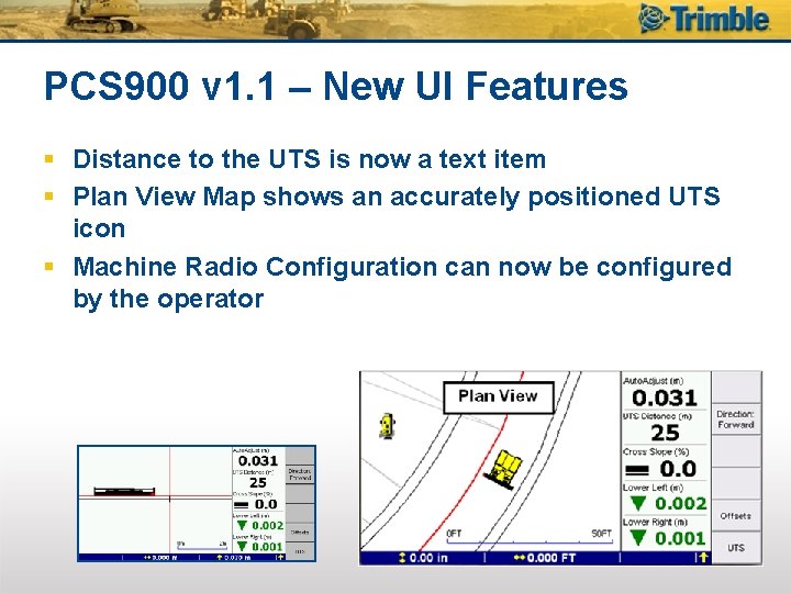 New Product Release Trimble PCS 900 v 1