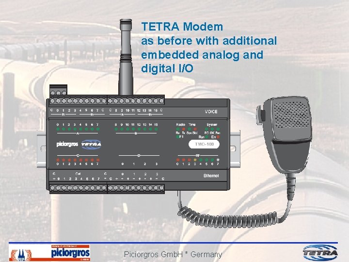 TETRA Data Applications for Gas and Oil Dubai