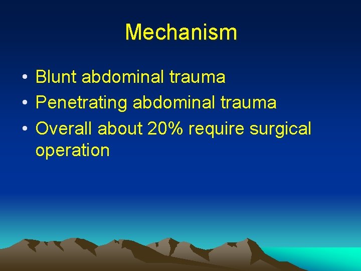 Abdominal injury and Management Dr Mohammadzadeh 13 Feb