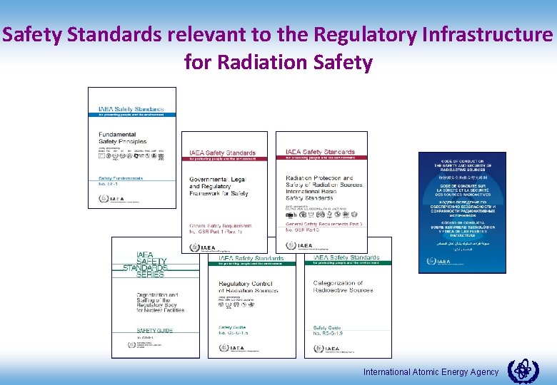 International Atomic Energy Agency IAEA Safety Standards and