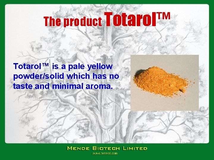 Totarol The Worlds New Natural Active Mende Biotech