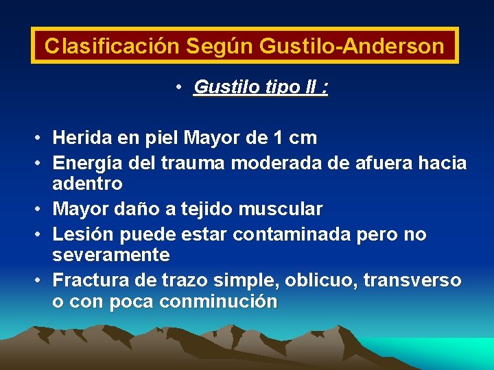 Abordaje de Fracturas Abiertas El grmen no es