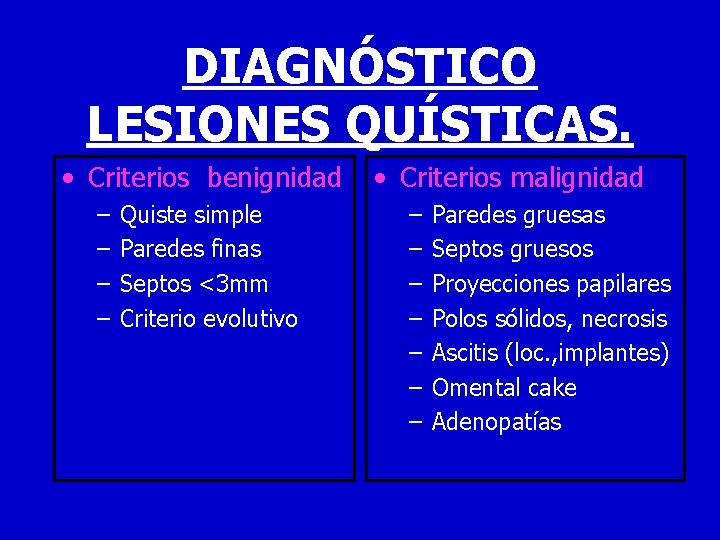 LESIONES QUSTICAS OVRICAS POR ULTRASONIDOS ANATOMIA OVARIO Fosa