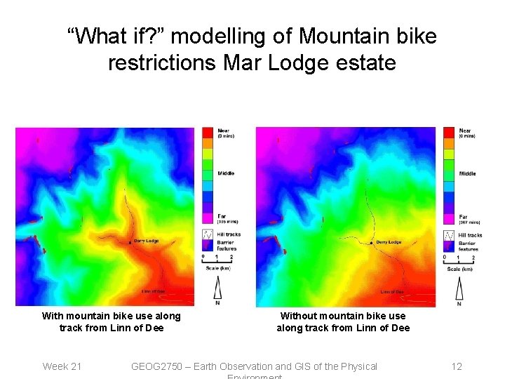 Lecture 17 Terrain modelling applications Outline introduction access
