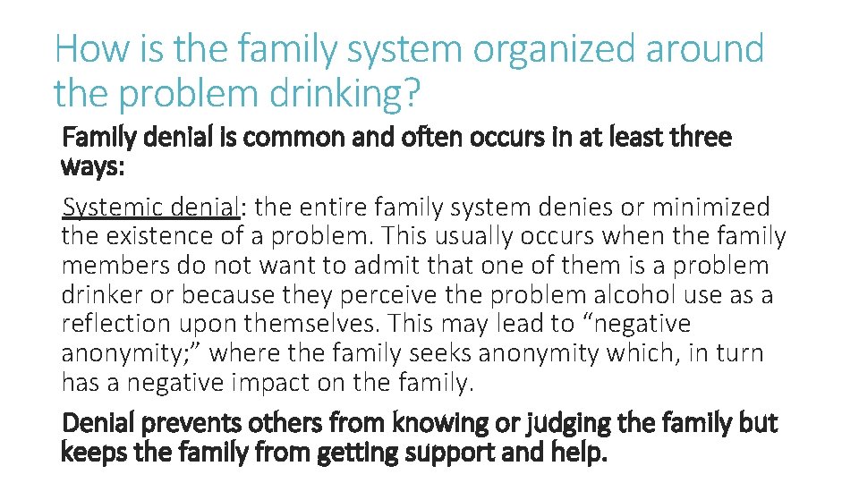 Family Therapy Problem Alcohol Use Opportunities and Cautions