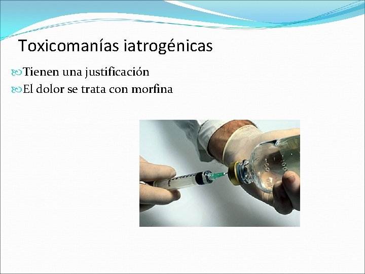 Las toxicomanas INDICE La toxicomana Definicin Clasificacin Cmo