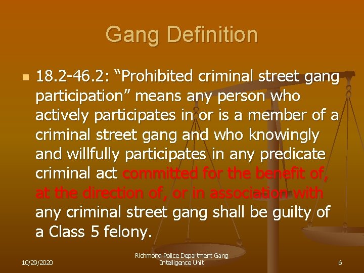 Intervention and Prevention Unit Richmond Police Department Paul