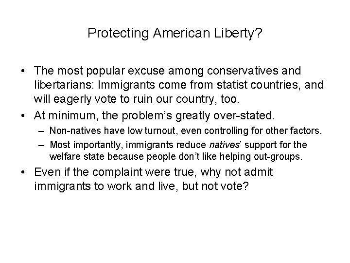 Open Borders The Science and Ethics of Immigration