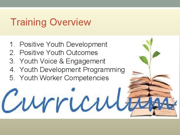 POSITIVE YOUTH DEVELOPMENT 101 Jutta Dotterweich ACT for