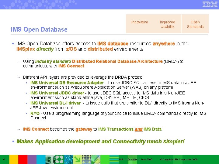IBM Software Group IMS Version 11 Alison Coughtrie
