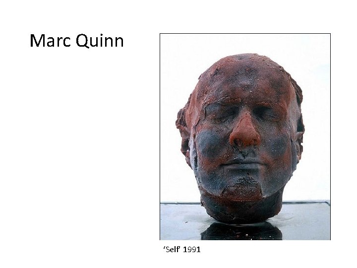 Marc Quinn Self 1991 Self 1991 2006 Kate