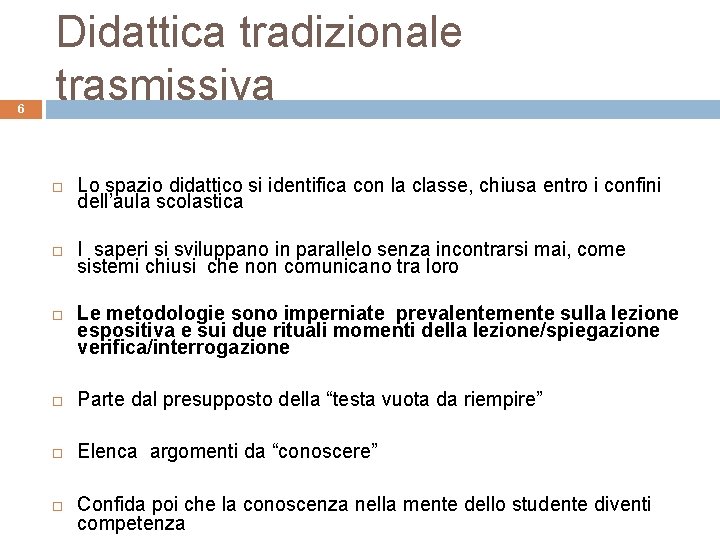 1 LA DIDATTICA LABORATORIALE PER UNA SCUOLA INCLUSIVA