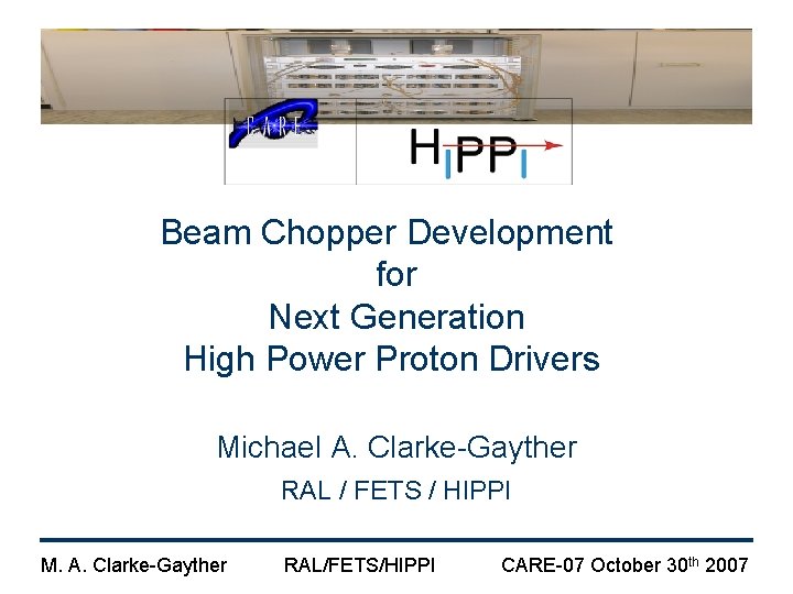 Beam Chopper Development for Next Generation High Power