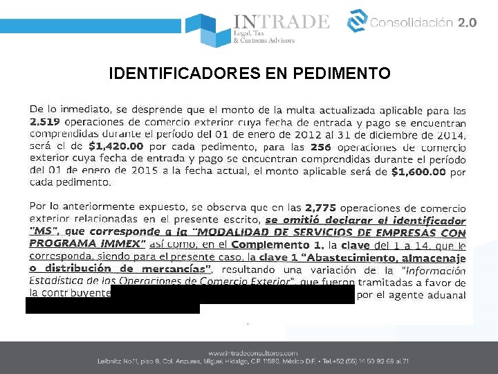 MEDIDAS PREVENTIVAS EN OPERACIONES DE COMERCIO EXTERIOR VENTAJAS